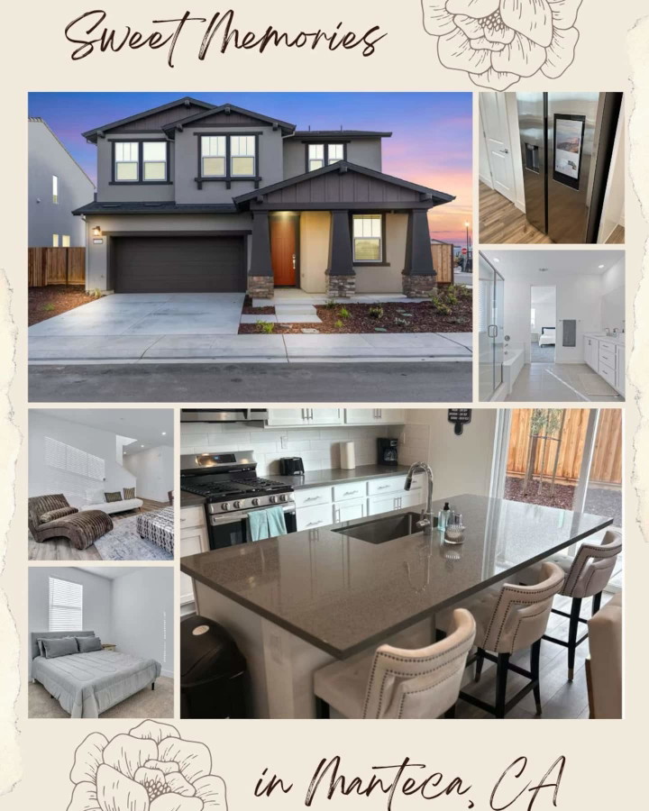 Ev Charger - Smart Home - King Bed! - Manteca, CA