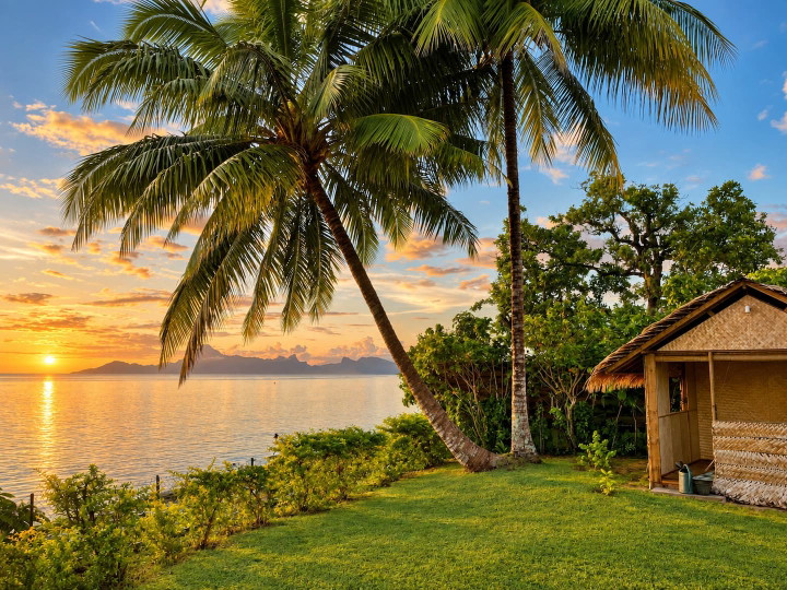 Fare Pae Miti Beach Punaauia Beachfront Beach - Tahiti