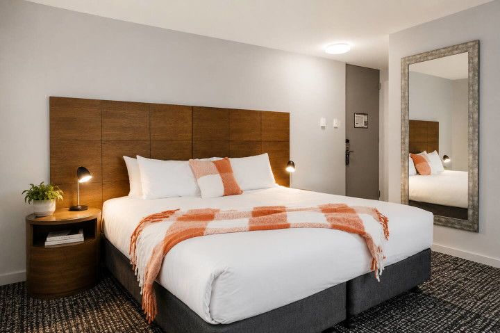 Central Studio Apartment With Balcony & Extra Bed - Brisbane