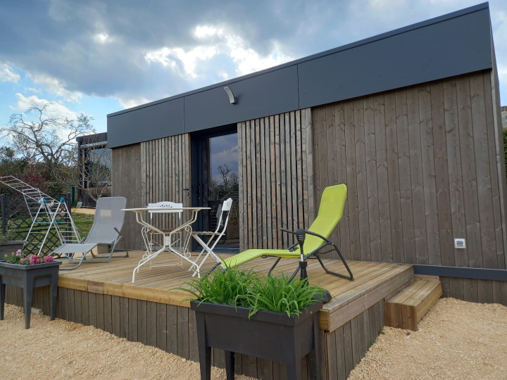 "Plus Belle L'ardèche" Studio De Jardin Et Piscine - Largentière