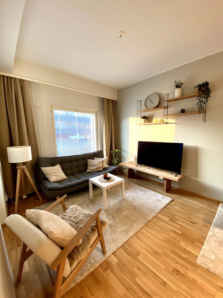 Cozy Two-bedroom Apartment With Sauna And Garage - Porvoo