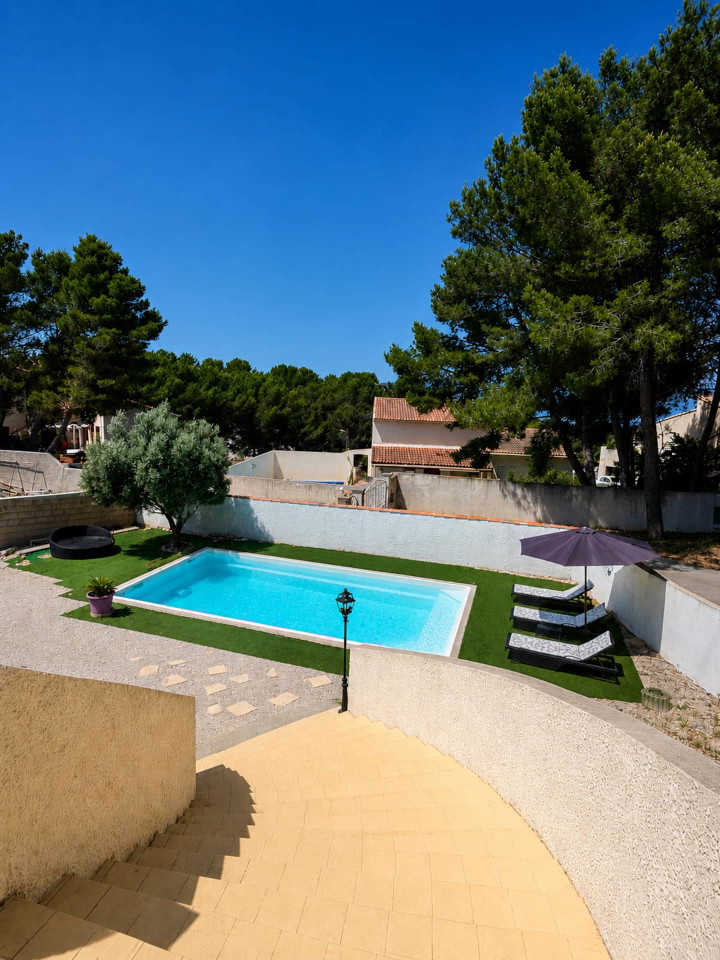 Coucher De Soleil à La Villa Martegale - Martigues