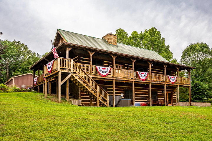 Ridgetop Retreat | Breathtaking Views  Hot Tub - Brown County, IN