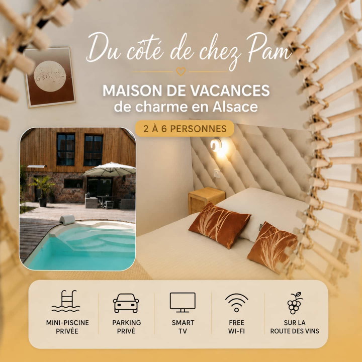 Maison De Charme/ Piscine Privée / Route Des Vins - Ribeauvillé