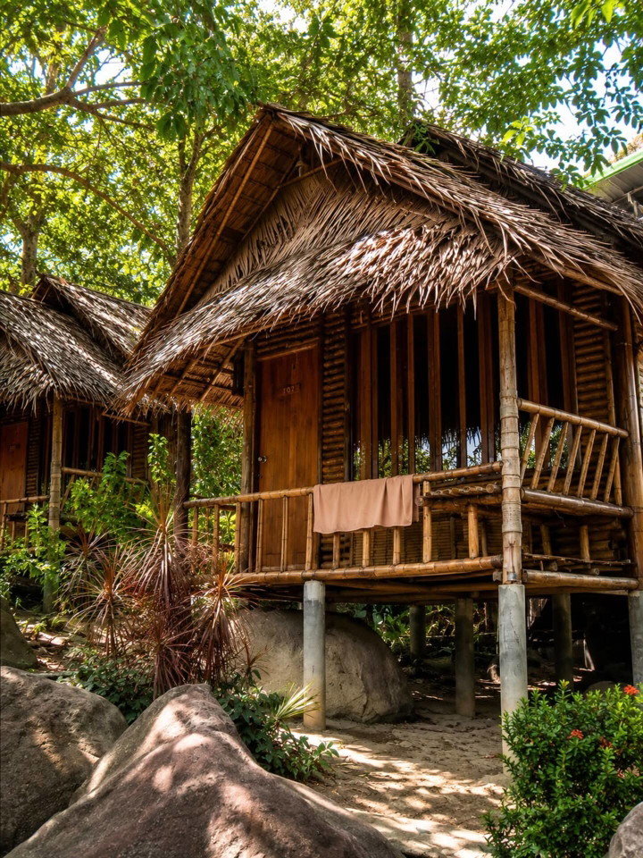 Cozy Bamboo Hut With Double Bed Koh Phi Phi - ピーピー・ドーン島