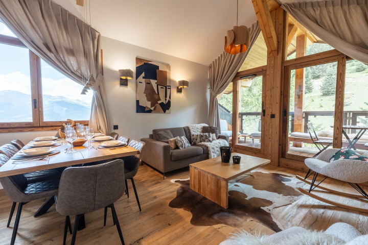 Apt Ski Au Pied, Vue Panoramique, 1650 - Courchevel