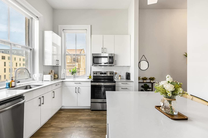 The Cushing: Lofty Ceilings  Historic Property - Boston, MA