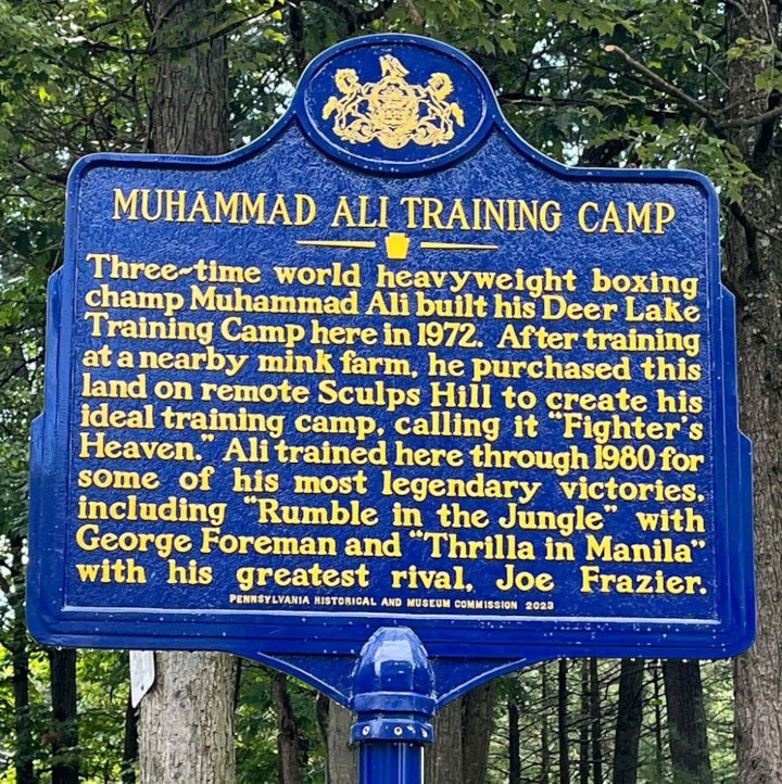 Stay At Muhammad Ali's Deer Lake Training Camp - Pottsville, PA