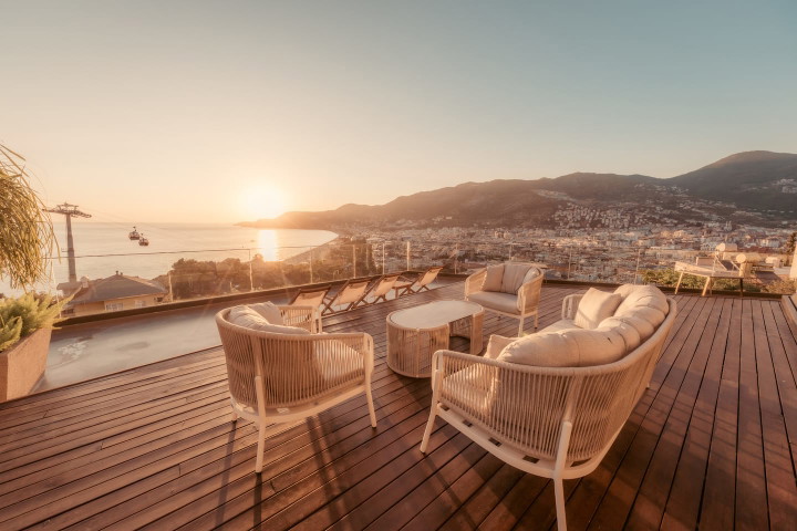 Kale Yamacı With Sea View - Alanya