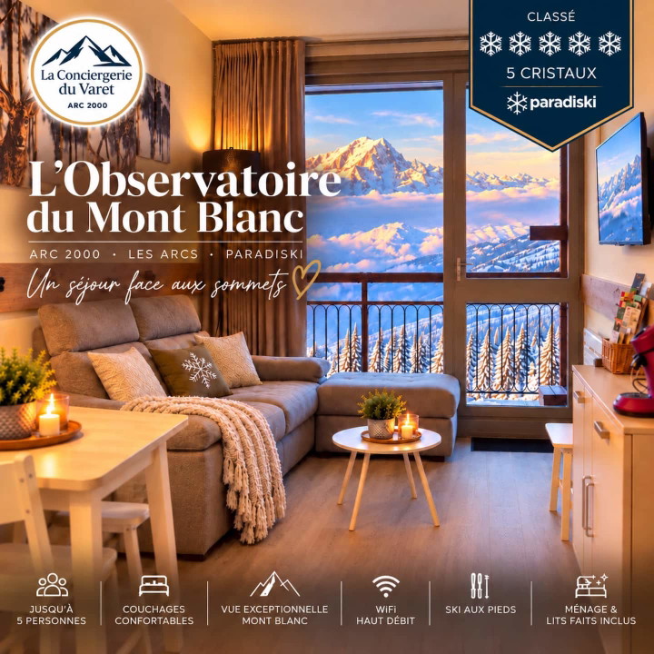 Mont Blanc *Cleaning And Beds Made *Ski-in/out *Wi-fi - Sainte-Foy-Tarentaise