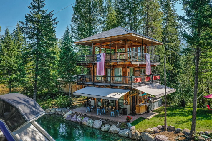 Lookout Tower: Sleeps 4- Water Views- Near Glacier - Montana