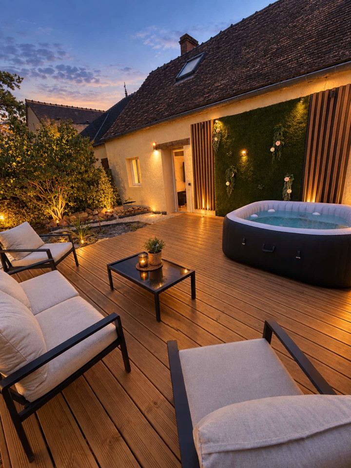 Le Reflet Dor  Duplex éLégant Avec Spa - Alençon