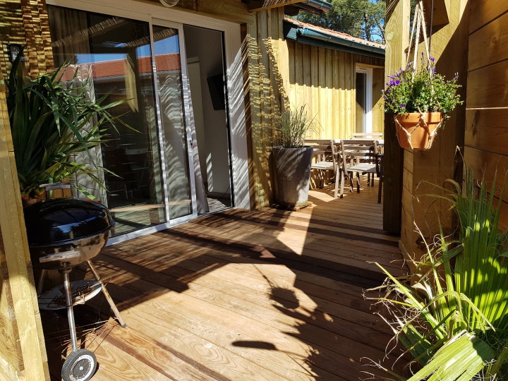 New T2, No. 3, Bright Beach 5 Min Away 2 Bikes Available For Loan - Labenne
