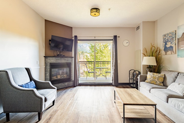 Mountain View Condo In Het Meest Comfortabele Resort Van Canmore - Canmore