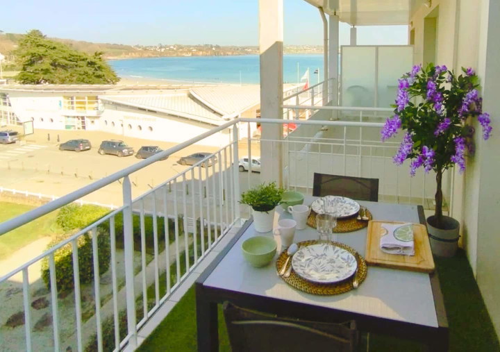 Charmant Appartement Vue Mer Avec Piscine Et Sauna - Plougonvelin