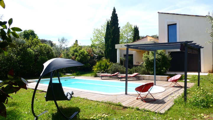 Villa D'architecte Climatisée Piscine (Gîte 4*) - Villeneuve-Loubet