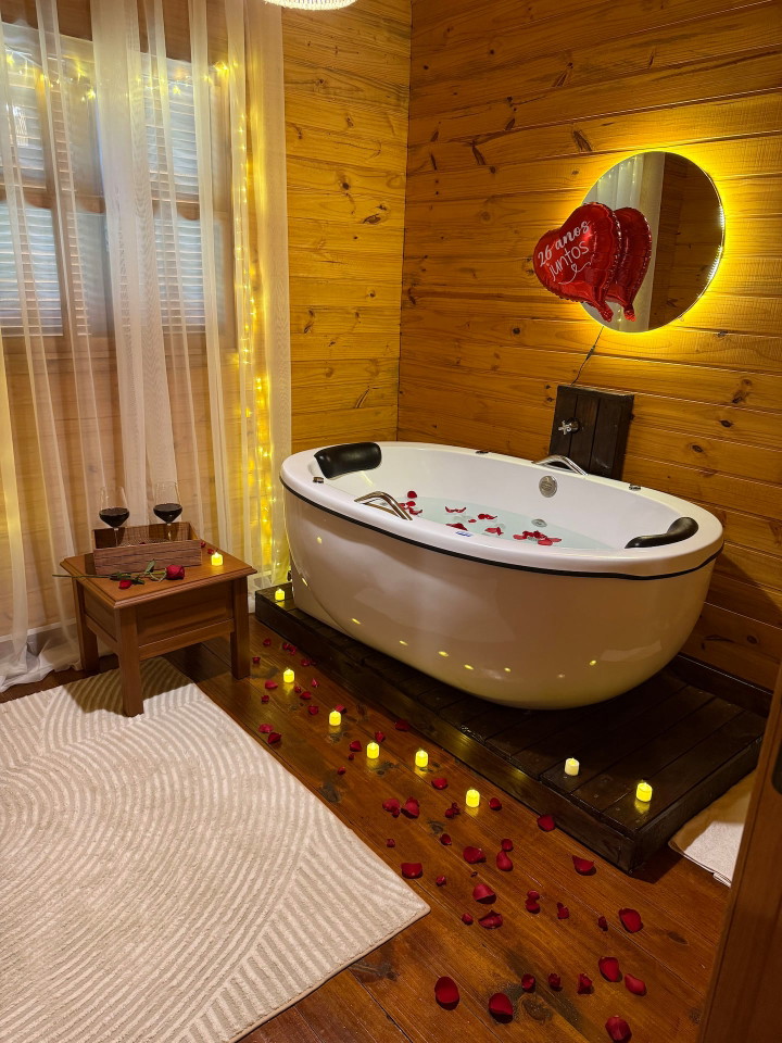 Romantic Chalet With Hot Tub Near Lago Negro - Gramado