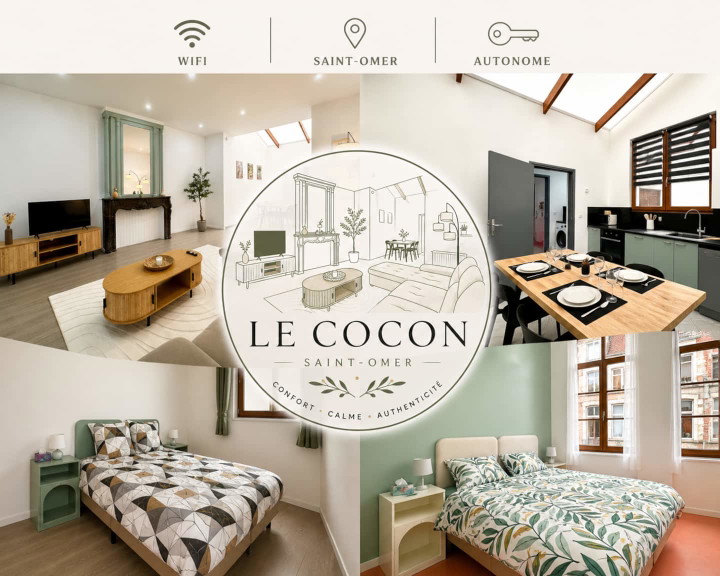 Appartement 71m2 Cosy Séjours Pro Et Détente - Arques