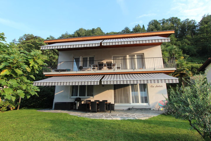 Appartement De Jardin Avec Vue Sur Le Lac - Gambarogno