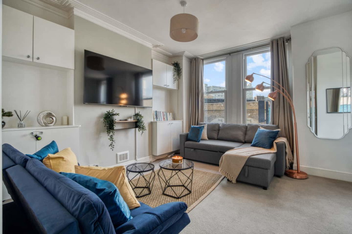 A Chic 1 Bedroom Apt With A Terrace, Battersea - Londres