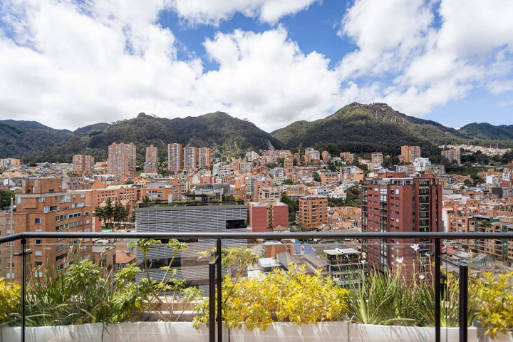 Luxueux Appartement Avec Terrasse Privée Chapinero Alto - Bogota
