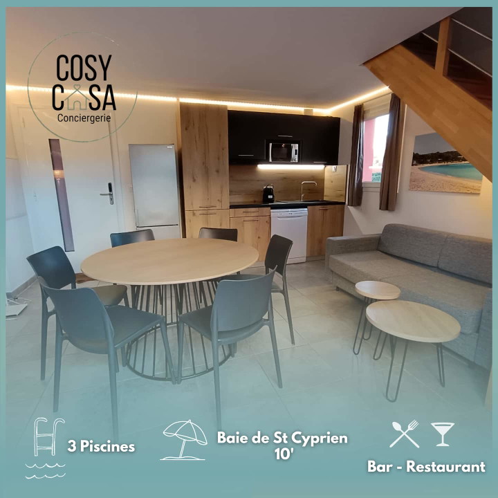T3 Avec Terrasse Proche Plage St Cyprien - Porto-Vecchio