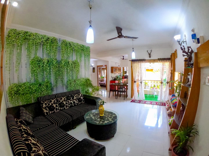 Amazing 2bhk/ac/wifi/pool/kitc/1km Calangute Beach - Goa