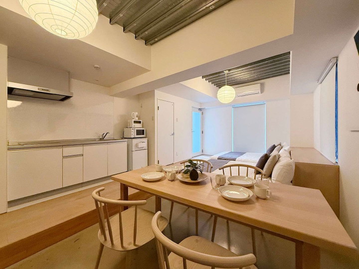 B Hotel Arts Doshobashi, 5-minute Walk To Heiwa Park, Family Apartment 2n - Japan
