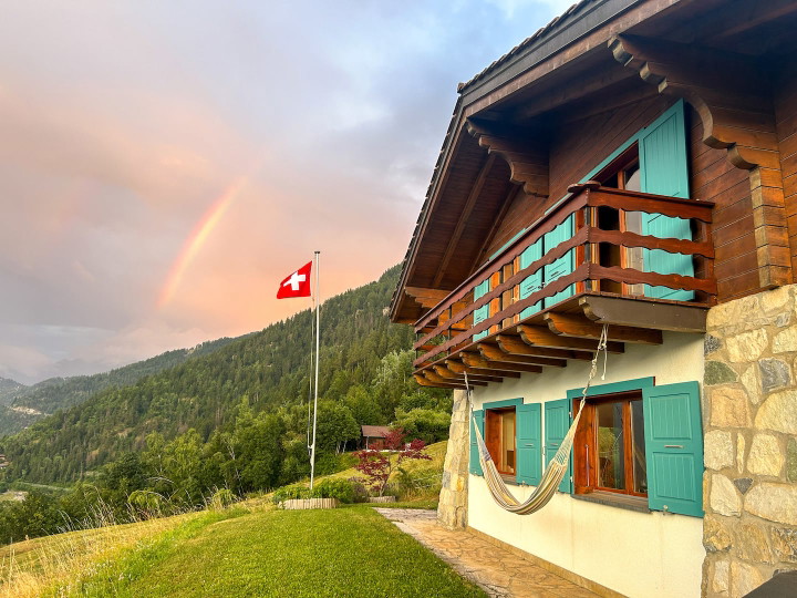 Chalet L'aiglon, Vue Incroyable, 4 Chambres, Spa - Anzère