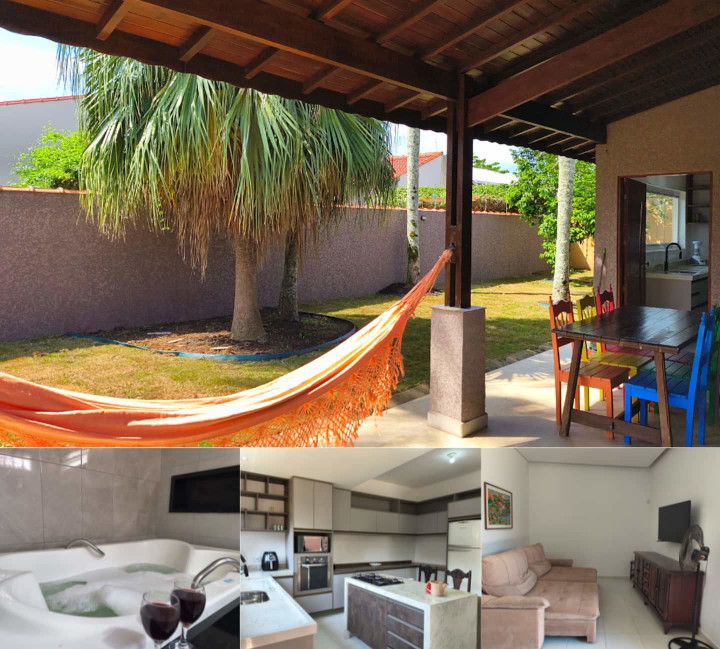 Casa 100 Metros Praia, Wi Fi, Ar, Churrasqueira - Peruíbe