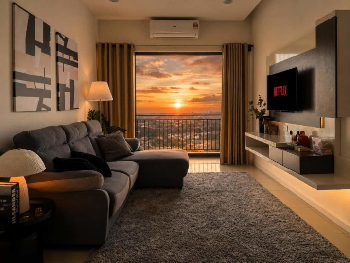 Lake Garden View | 10 Pax | Pool | High Floor Wifi - Taiping