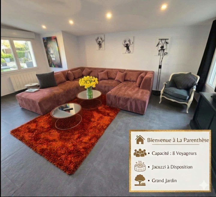 Maison 6 /8 Personnes La Parenthèse Avec Jacuzzi - Bayeux