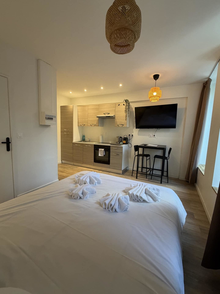 Lerlon Studio Avec Vue Sur La Célèbre Place - Reims