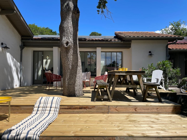 Chic And Elegant House 5 Minutes From Pereire Beach - カップ・フェレ