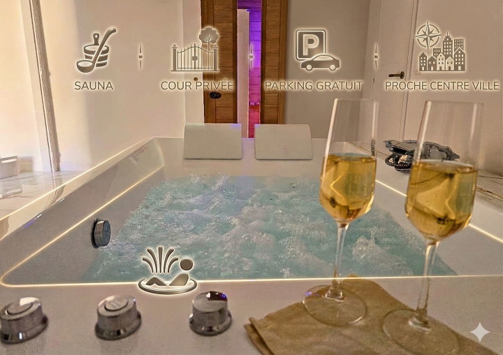 Ô Sacrée Détente De Reims  Private Spa  Near The Train Station - Reims