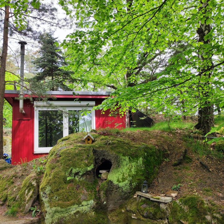Kleine Waldhütte Mit Fernblick U. Sauna - Germania