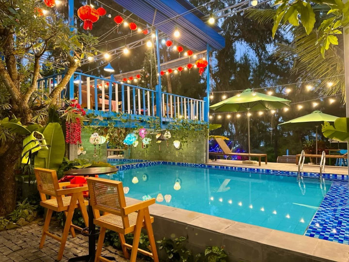 Charmant Et Spacieux Logement De Plage 4 Chambres 1 Piscine - Vietnam