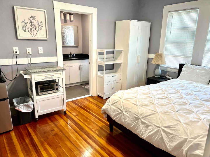 Newton Studio With Parking, 4 Minutes Walk To T - Wellesley, MA