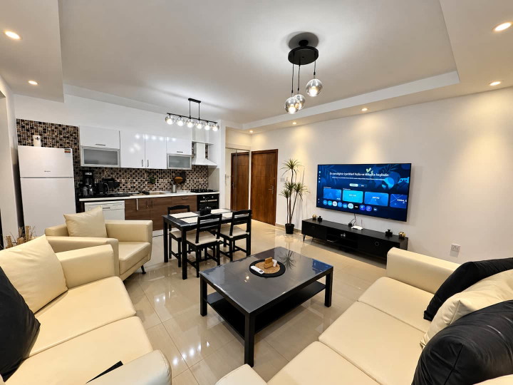 1 Chambre Moderne Télévision Connectée 75 Pouces Animaux Acceptés - Nicosie