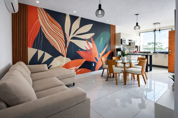Swimming Pool, Air Conditioning, Parking, Barbecue - Mexico