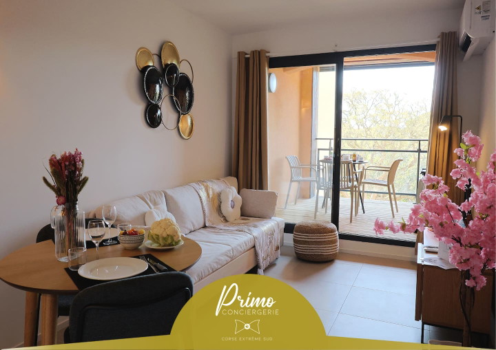 Les 5 Vents | T2 Piscine & Plage | Vue Maquis - Pianottoli-Caldarello