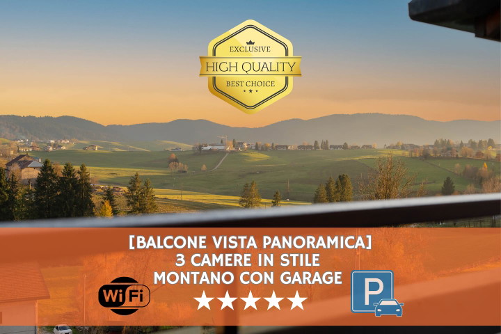 Trois Chambres Avec Vue Panoramique Et Garage - Asiago