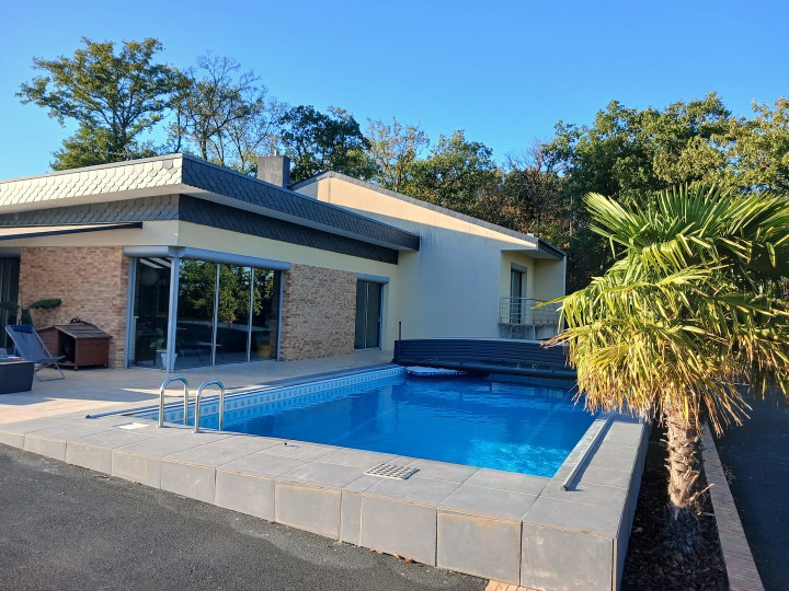 Villa Piscine Dans Parc Arboré De 3 Ha Avec éTangs - Ancenis