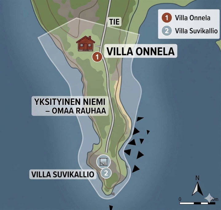 Exclusive Private Peninsula: Two Luxury Villas - Kangasniemi