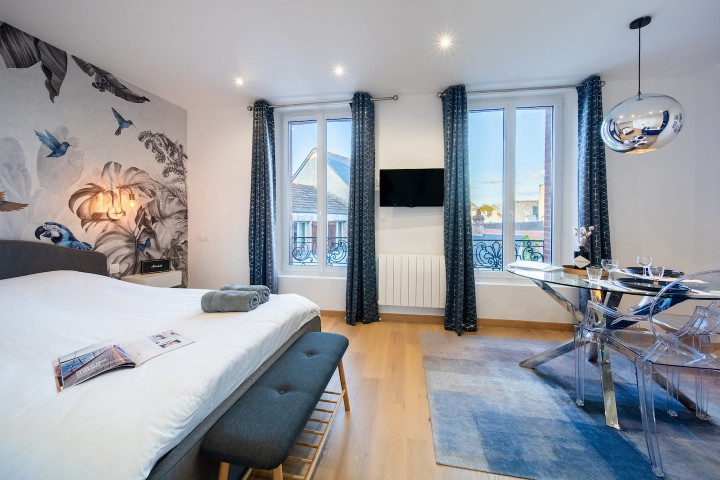 L'appart Bleu · 50m Des Commerces & Mer · Plage - Barneville-Carteret