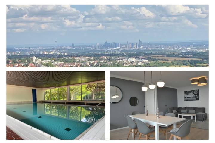 Skyline Apartment With Pool And Netflix - Francfort-sur-le-Main