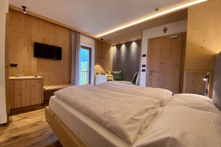 Double Room With Mountain View - Garnì Lilly - Molveno