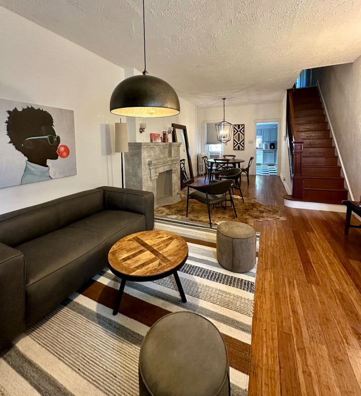 Greenbergs Mid-century Townhouse | Full Home - Allentown, PA