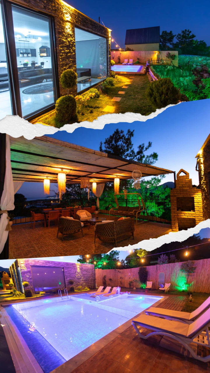 Anamur Deluxe ÖZel Havuzlu Taş Villa - Anamur