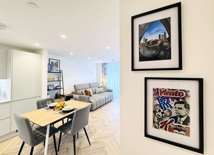 Heyhoo | Nq Modern 1-bed Apartment With Balcony - Mánchester